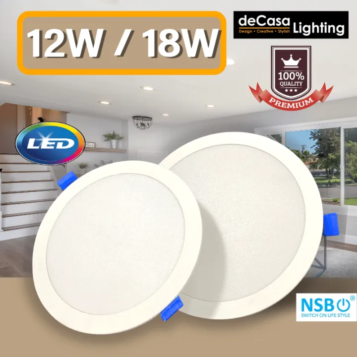 NSB 12W/18W LED Downlight House lightings Round Down light Home Room ...