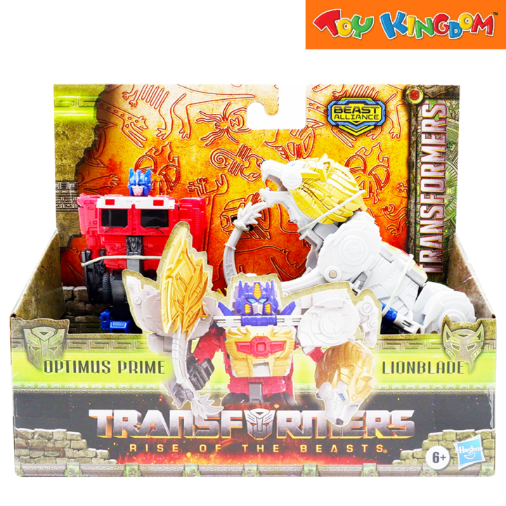 Transformers Mv7 New Transformation 20 Optimus Prime & LionBlade Action ...