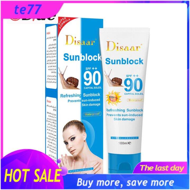 Hot 】100G Sun Cream Spf 90 Sunscreen Sun Protection Moisturizing For ...