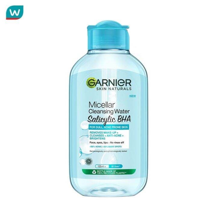 Garnier การ์นิเย่ สกิน แนทเชอรัลส์ ไมเซล่า คลีนซิ่ง วอเตอร์ ซาลิไซลิค ...