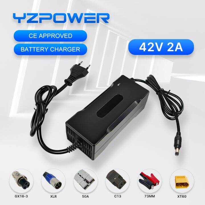 Newprodectscoming YZPOWER 42V 2A 10S Lithium Battery Fast Charger For ...