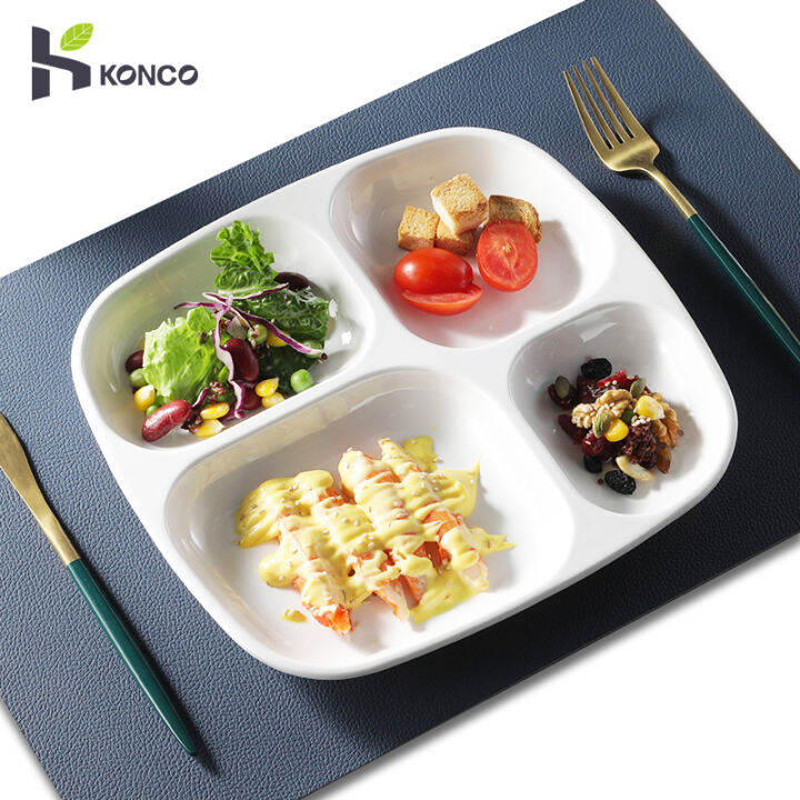 Konco Plastic Food Plates foods tray Melamine high temperature ...
