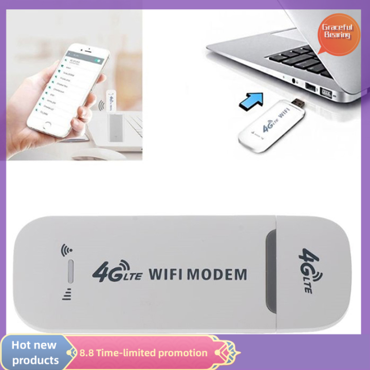 Graceful 4G LTE Wireless USB Dongle Mobile Broadband 150Mbps Modem ...