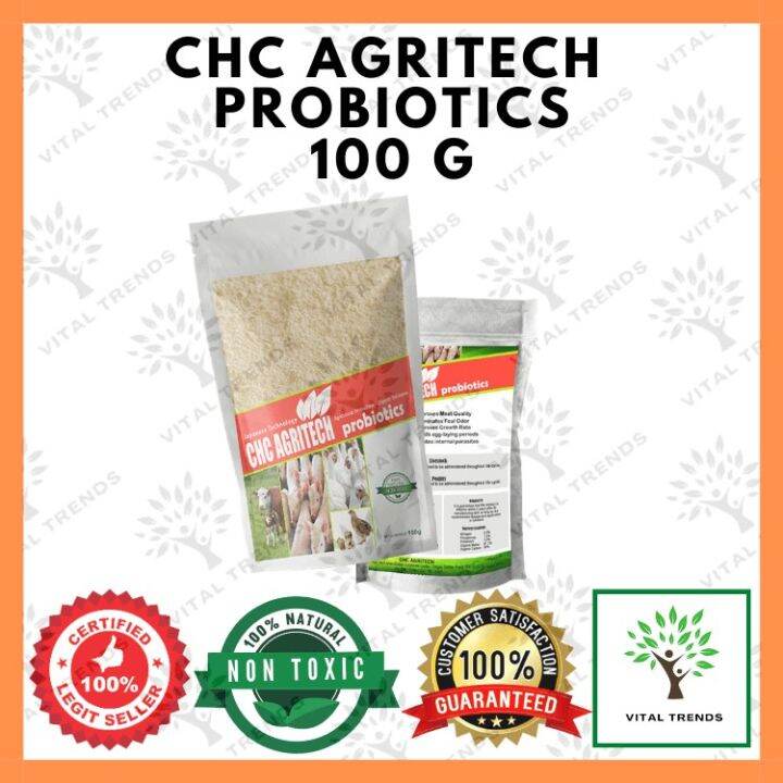 CHC Agritech Probiotics 100gm (Pets Dogs Cats Pigeon Rabbit & Farm ...