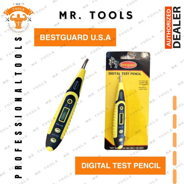 BESTGUARD I2801 DIGITAL TEST PENCIL | Lazada PH