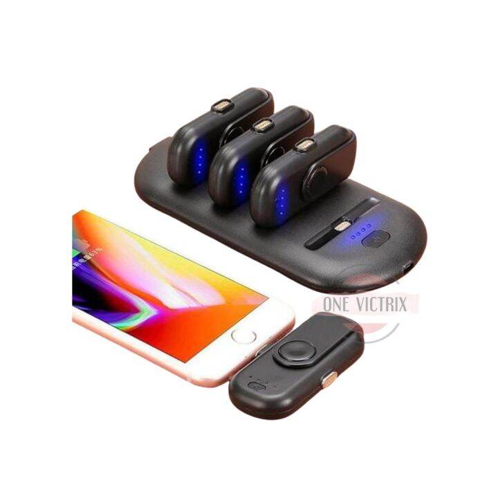 YFH800 Magnetic Finger Power Bank [Black / White] | Lazada PH