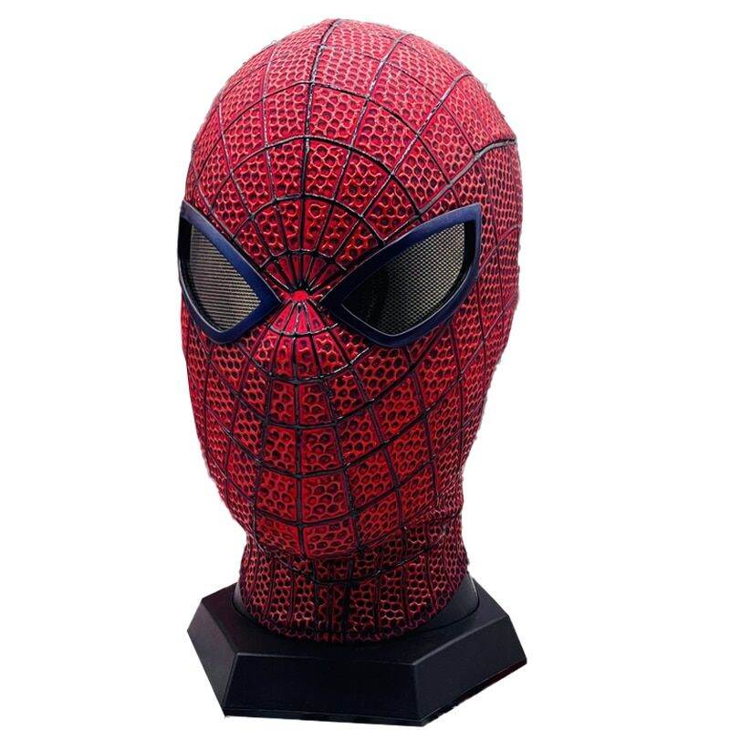 Marvel The Amazing Spider-Man Mask with Headshell 1:1 3D Handmade ...