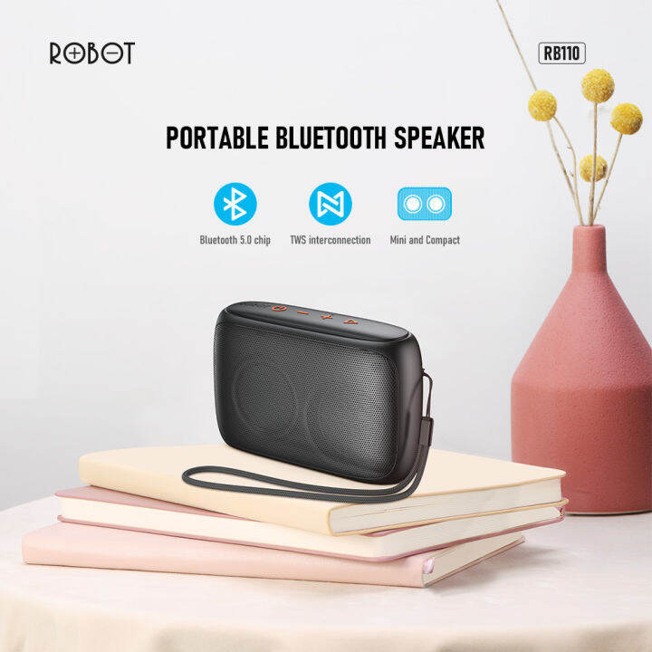 ROBOT Bluetooth Speaker RB110 Black | Lazada PH