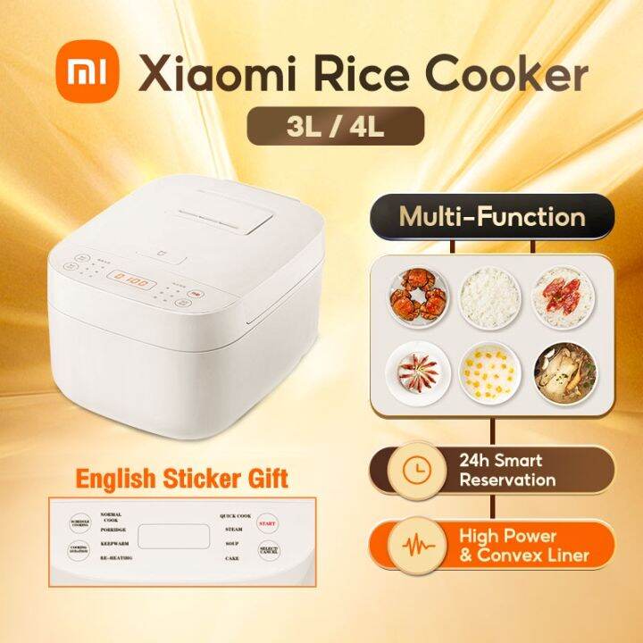 Xiaomi Mijia C1 3L/4L Electric Rice Cooker 650W MDFBZ02/03 ACM Multifunctional Electric Rice ...