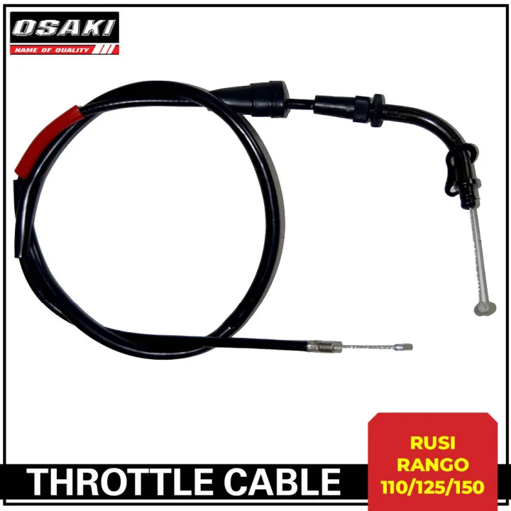 Rusi Rango 110, 125, 150 Osaki Motorcycle Throttle Cable | Lazada PH