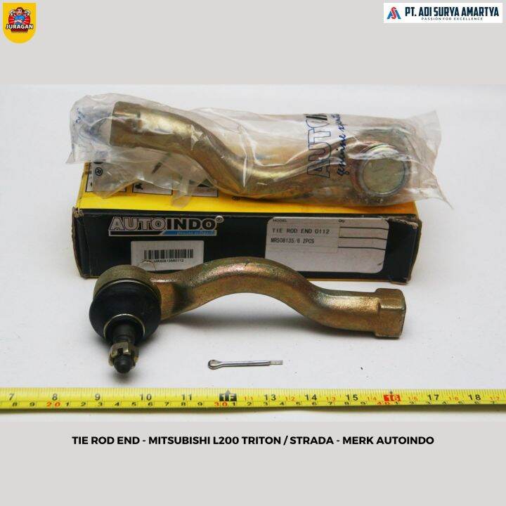 TIE ROD END MITSUBISHI PAJERO / STRADA / TRITON - AUTOINDO MR-508135/6 ...