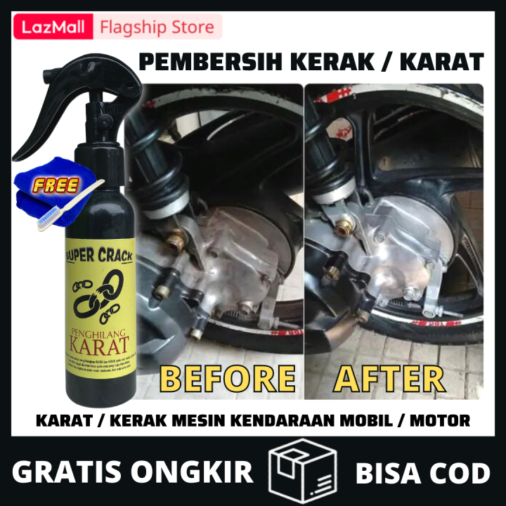 PEMBERSIH KARAT BESI LOGAM ALUMINIUM STAINLESS STEEL PANCI WAJAN PAN KOMPOR GAS KITCHEN DAPUR ...