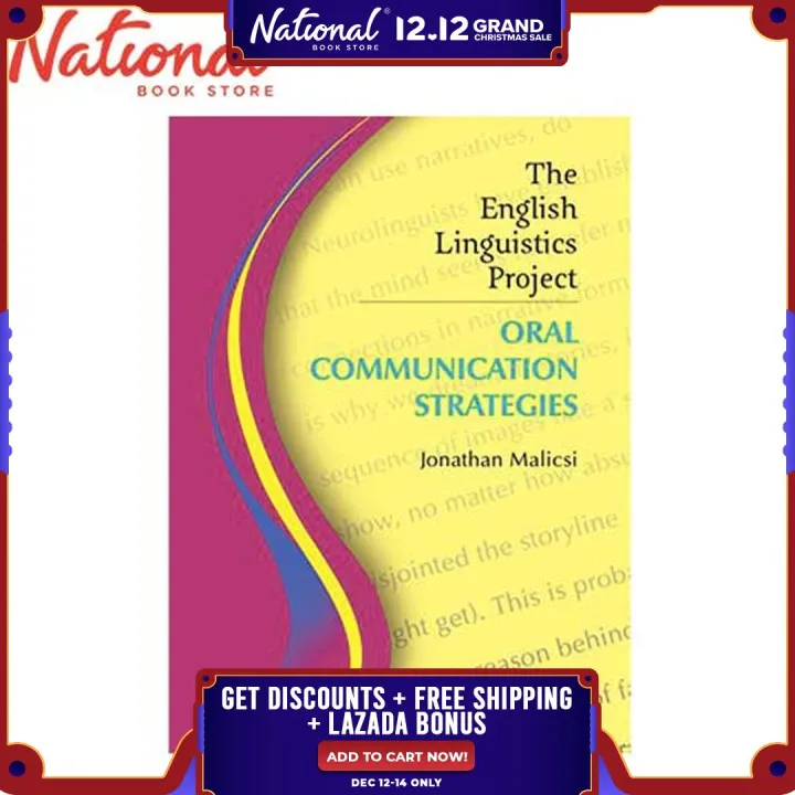 The Elp Oral Communication Strategies By Jonathan Malicsi - Trade ...