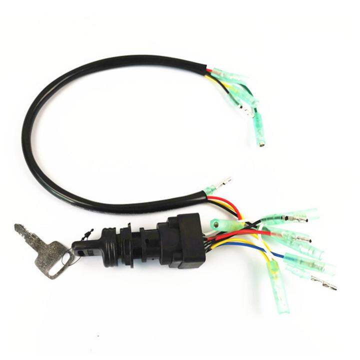 Yamaha Outboard Key Switch Ignition Switch Assembly, Main Key Remote ...