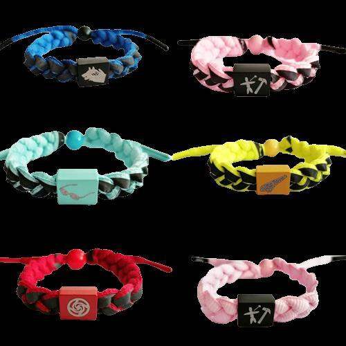 Anime Jujutsu Kaisen Gojo Satoru Cosplay Braided Hand Rope Holographic ...