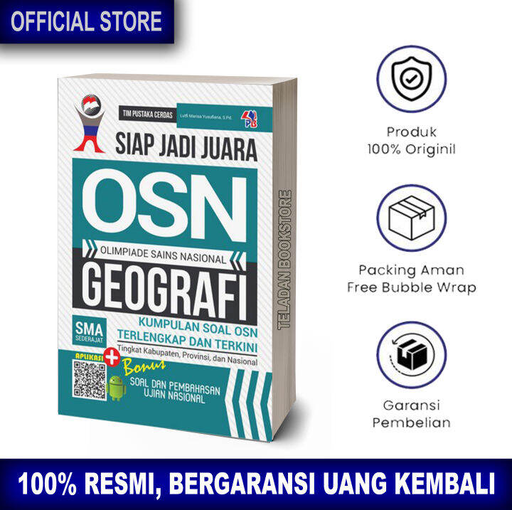 [BISA COD] BUKU OSN GEOGRAFI SMA 2022 - Buku OLIMPIADE SAIN Siap jadi juara OSN GEOGRAFI SMA ...