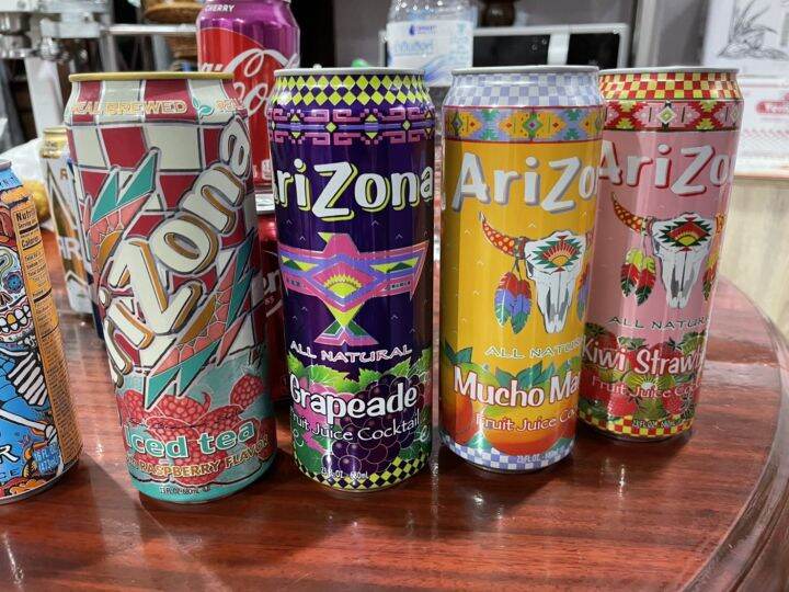 🇺🇸* AriZona Drink, 23fl oz. (680ml.) *เครื่องดื่มน้ำผลไม้นำเข้าจาก USA ...