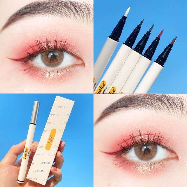 【BeautyMalls】Bộ trang điểm mắt Suake Mascara có màu Kẻ mắt lỏng không ...