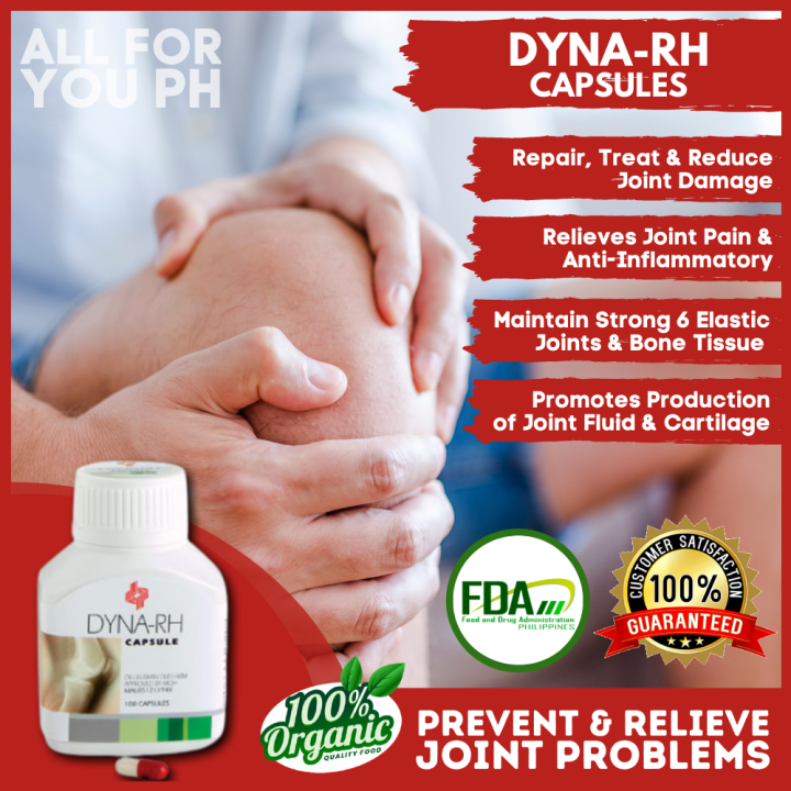 AUTHENTIC DYNA RH CAPSULE GLUCOSAMINE AMINO ACIDS FOR THE HEALTH OF JOINTS AND BONES D ...