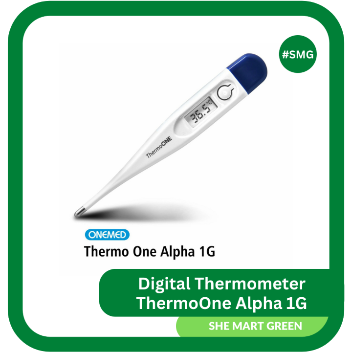 Thermometer digital ThermoOne Alpha 1G OneMed | Lazada Indonesia