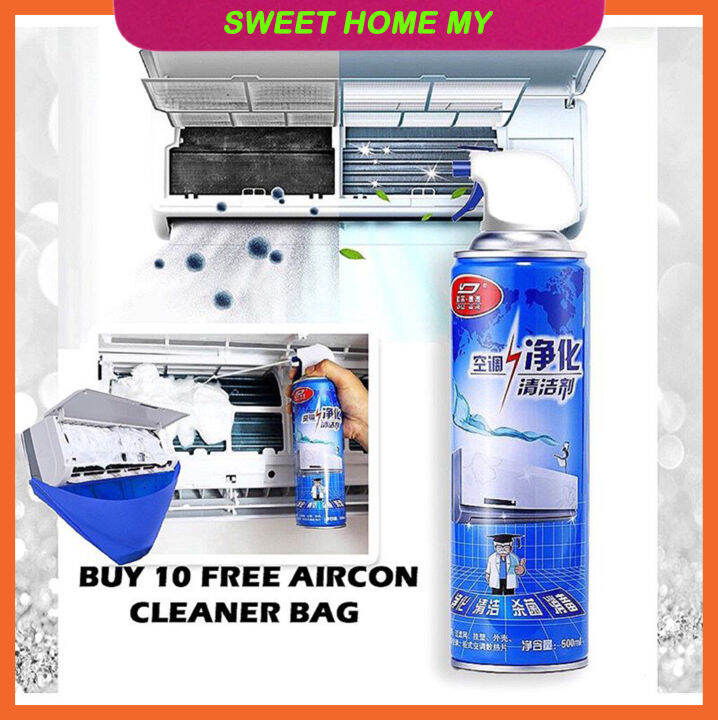 Air-Cond Cleaner Air Conditioner Coil Cleaner Aircond Cleaning Spray ...