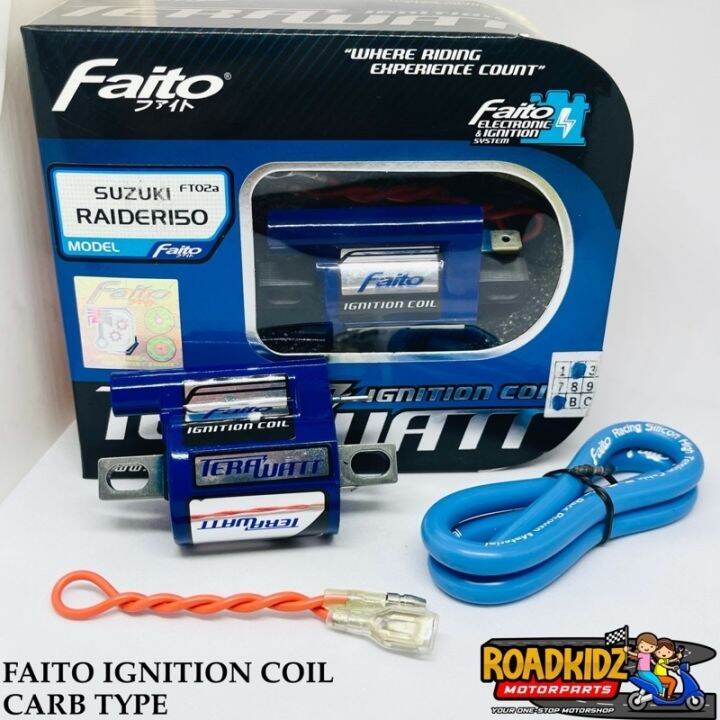 FAITO IGNITION COIL TERAWATT CARB AND FI | Lazada PH