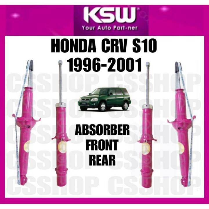 Honda CRV S10 ( 96-2001 ) KSW Gas Absorber Front / Rear Suspension | Lazada