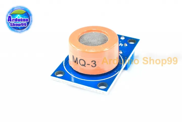 Sensor MQ-3 เซ็นเซอร์สำหรับตรวจวัดระดับแอลกอฮอล์ในอากาศ | Lazada.co.th