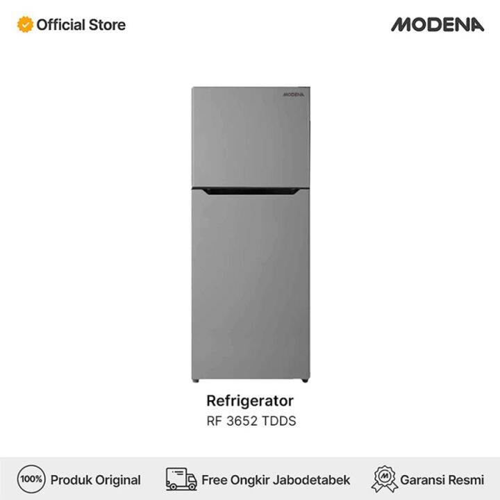 MODENA Refrigerator - RF 3652 TDDS | Lazada Indonesia