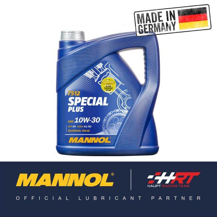 MANNOL Special Plus 10W30 MN7512 - 4L Synthetic Engine Oil (HC) | Lazada