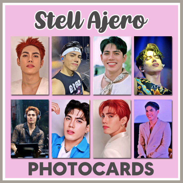 SB19 Stell Ajeros Photocards (Choose 8 Photos) | Lazada PH