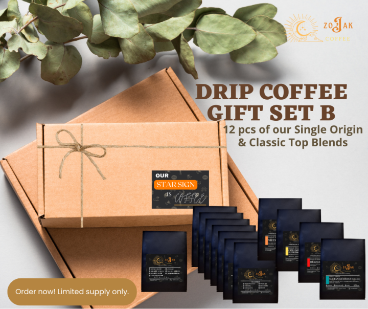 Zojak Coffee - Gift Sets B | Coffee Bean | Coffee Drip | Arabica ...