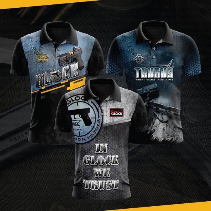 Glock Polo shirt full Sublimation | Lazada PH
