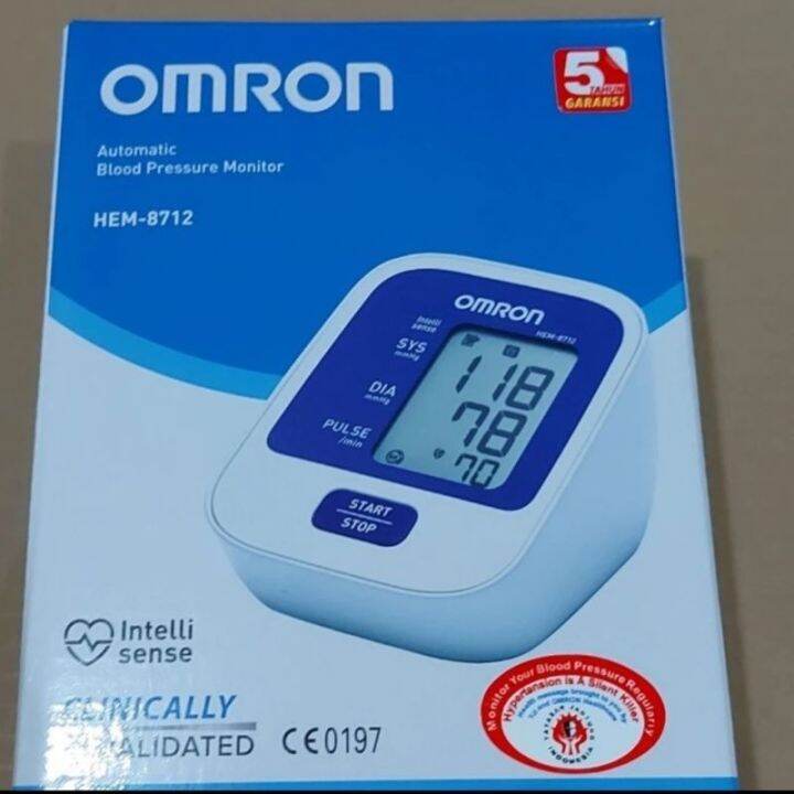 Tensimeter Digital merk OMRON tipe HEM 8712 Untuk mengukur tekanan ...