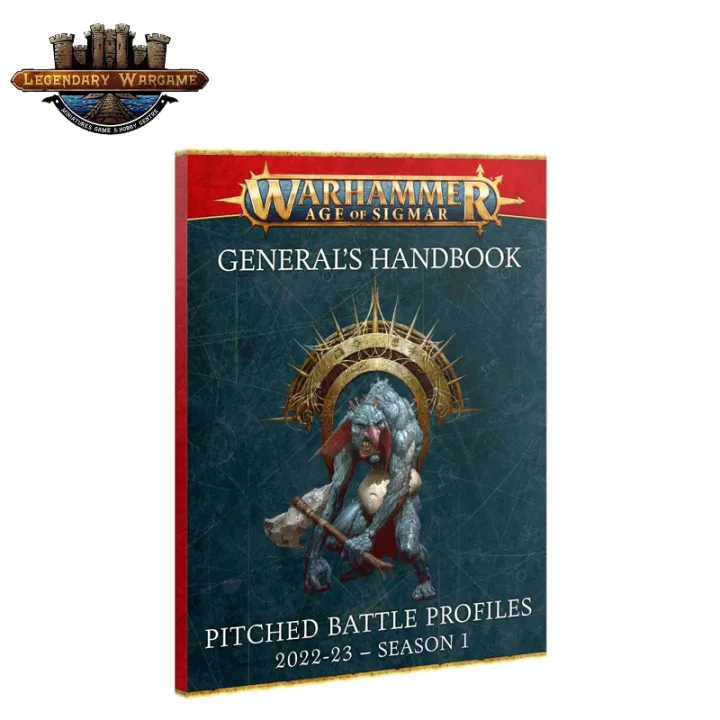 [GWพร้อมส่ง] WARHAMMER:GENERAL'S H/BOOK: PITCHED BATTLES 22 ENGหนังสือ ...