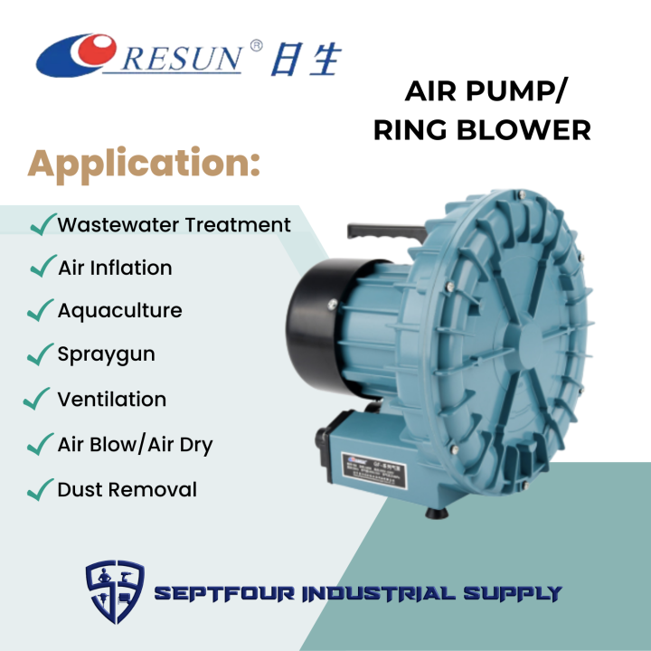 Resun Air Blower/Ring Blower 1100W GF-1100 (Turbo Air Blower Aquarium ...