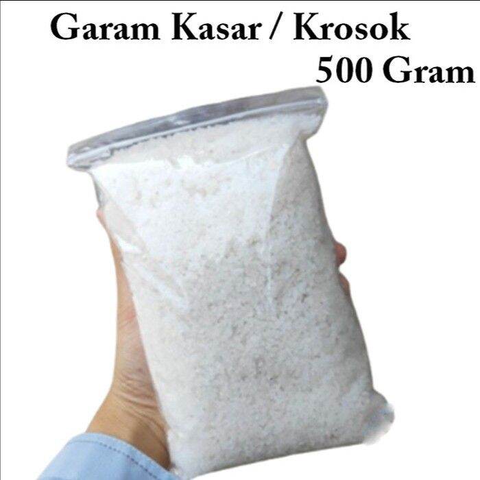 Garam kasar Garam Krosok Garam kristal Garam Laut Natural Sea Salt ...