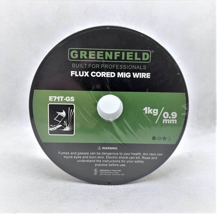 GREENFIELD Metal GASLESS Flux Cored Mig Wire 1KG/0.9mm | Lazada PH