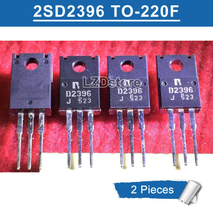 2Pcs D2396 2SD2396 TO-220F 3A/60V NPN ทรานซิสเตอร์ใหม่ Original IC ...