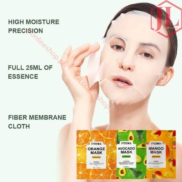 Authentic Korea summer girl natural fruit smoothing nourishing ...