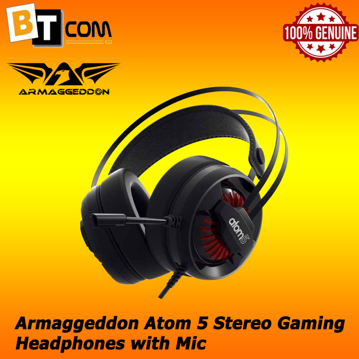 Armaggeddon Atom 5 Stereo Gaming Headphones with Mic | Lazada