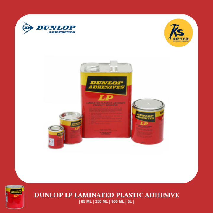 DUNLOP LP LAMINATED PLASTIC ADHESIVE ( 65 ML | 250 ML | 900 ML | 3L ...