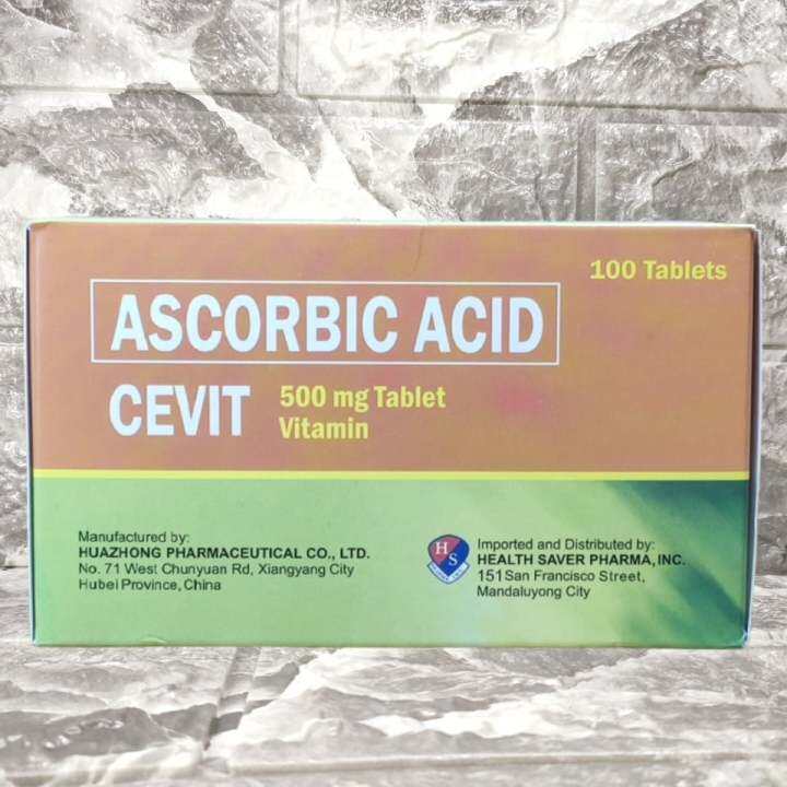 CEVIT (Ascorbic Acid 500mg) 100 tablets | Lazada PH