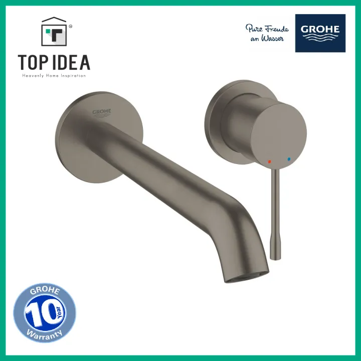 GROHE Essence Wall Basin Mixer L-Size With Universal Concealed Body ...