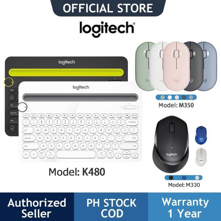 【PH STOCK】Logitech K480 M330 M350 Multi-device Bluetooth Mute Ultra ...