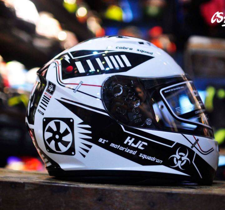 HJC HELMETS CS15 TAREX MC10 FULLFACE HELMET SINGLE VISOR | Lazada PH