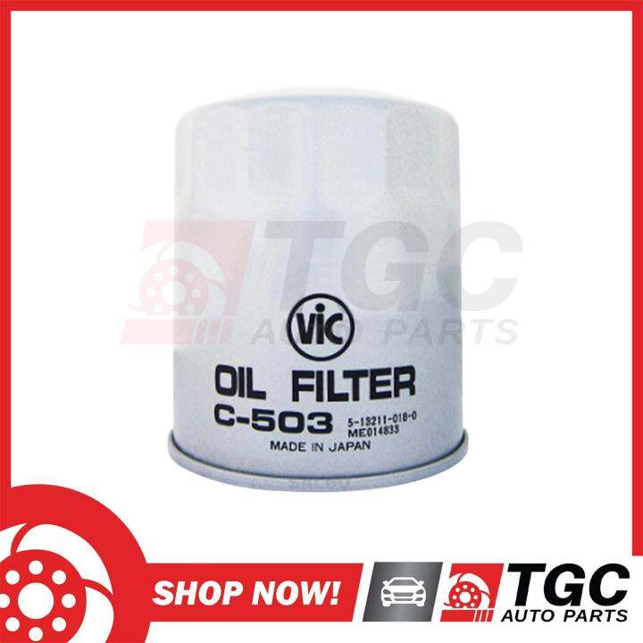 OIL FILTER (VIC ) C503 . ISUZU /MITSUBISHI 4D30 - 1pc | Lazada PH