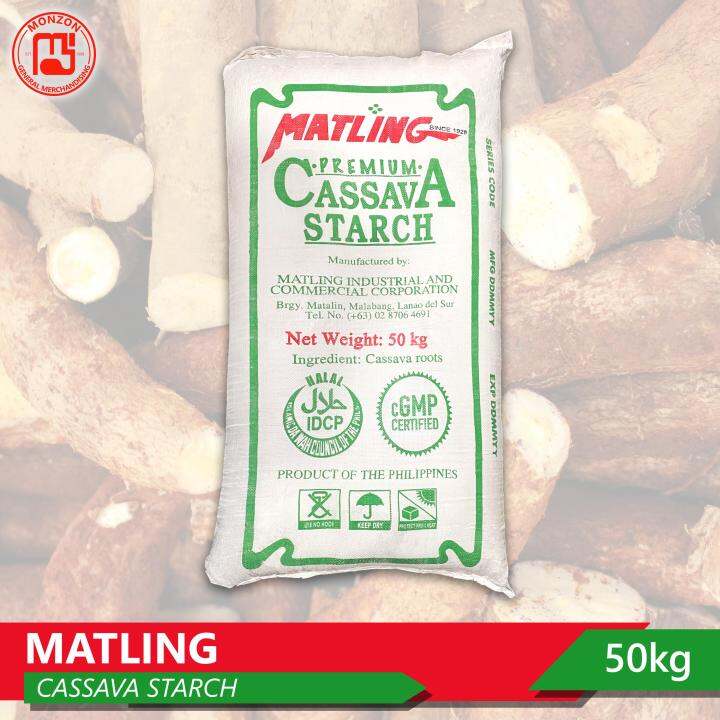 Matling Cassava Starch 50kg | Lazada PH
