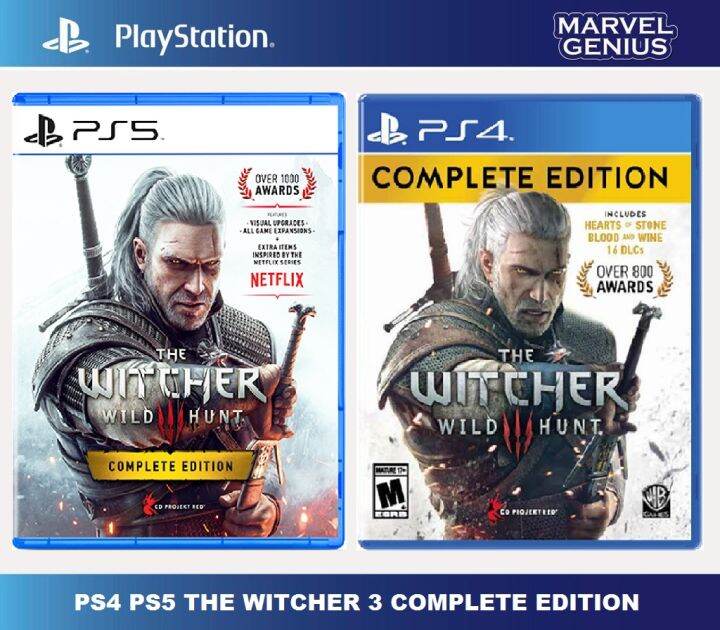 PS4 PS5 GAME The Witcher 3 Wild Hunt Game Of The Year Edition / WITCHER ...