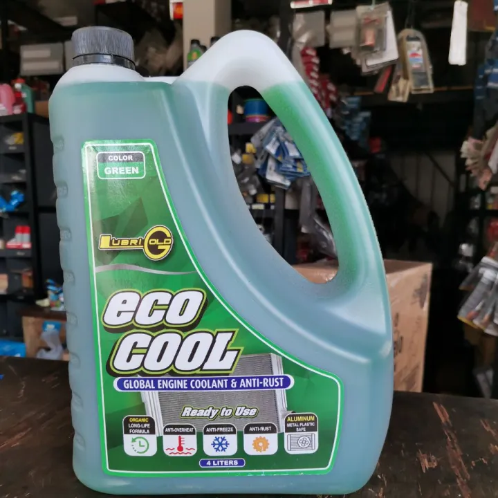 EcO Cool Coolant 4 Liters Green | Lazada PH